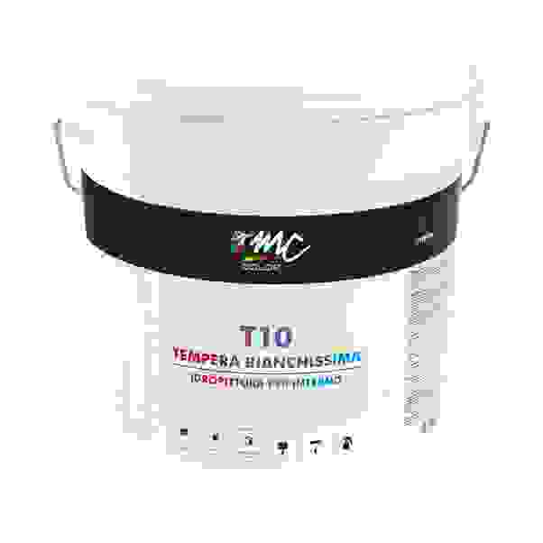 TEMPERA BIANCA MCCOLOR 14 l IDEALE PER BOX E CANTINE 3-4 m² CON 1 l A 2 ...