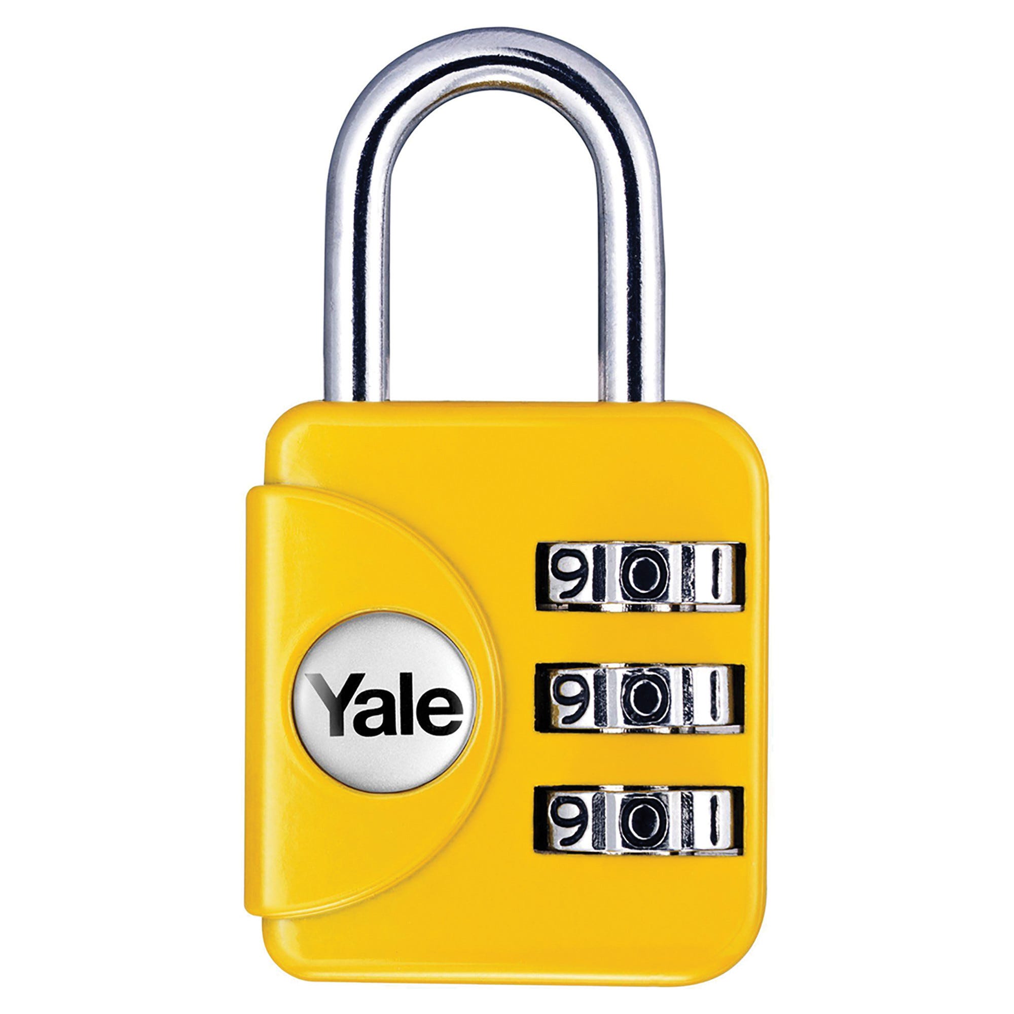 LUCCHETTO YALE A COMBINAZIONE 28 mm ROSSO