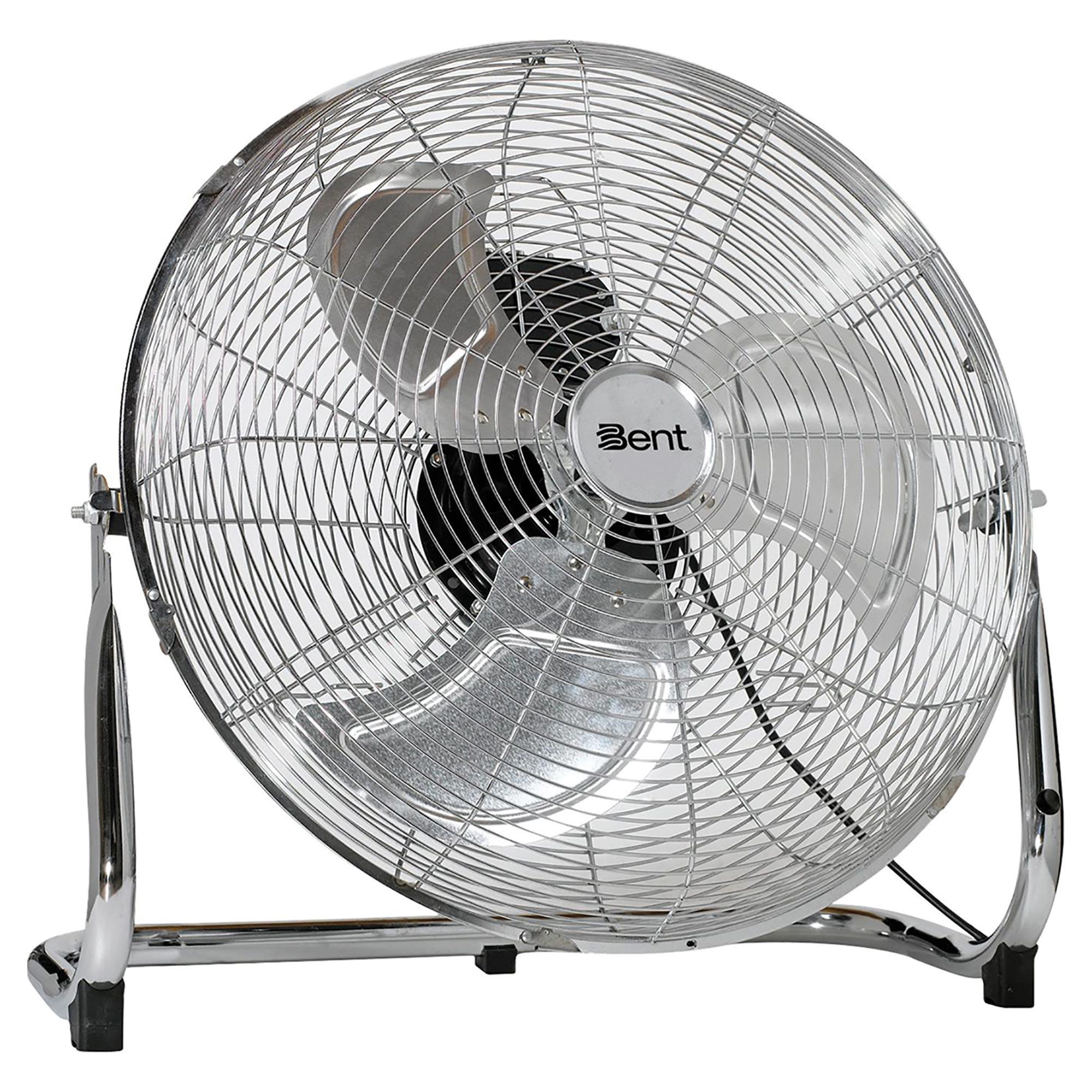 VENTILATORE IN METALLO DA TERRA AD ALTA VELOCITA' CON PALE Ø 45 cm 3 ...