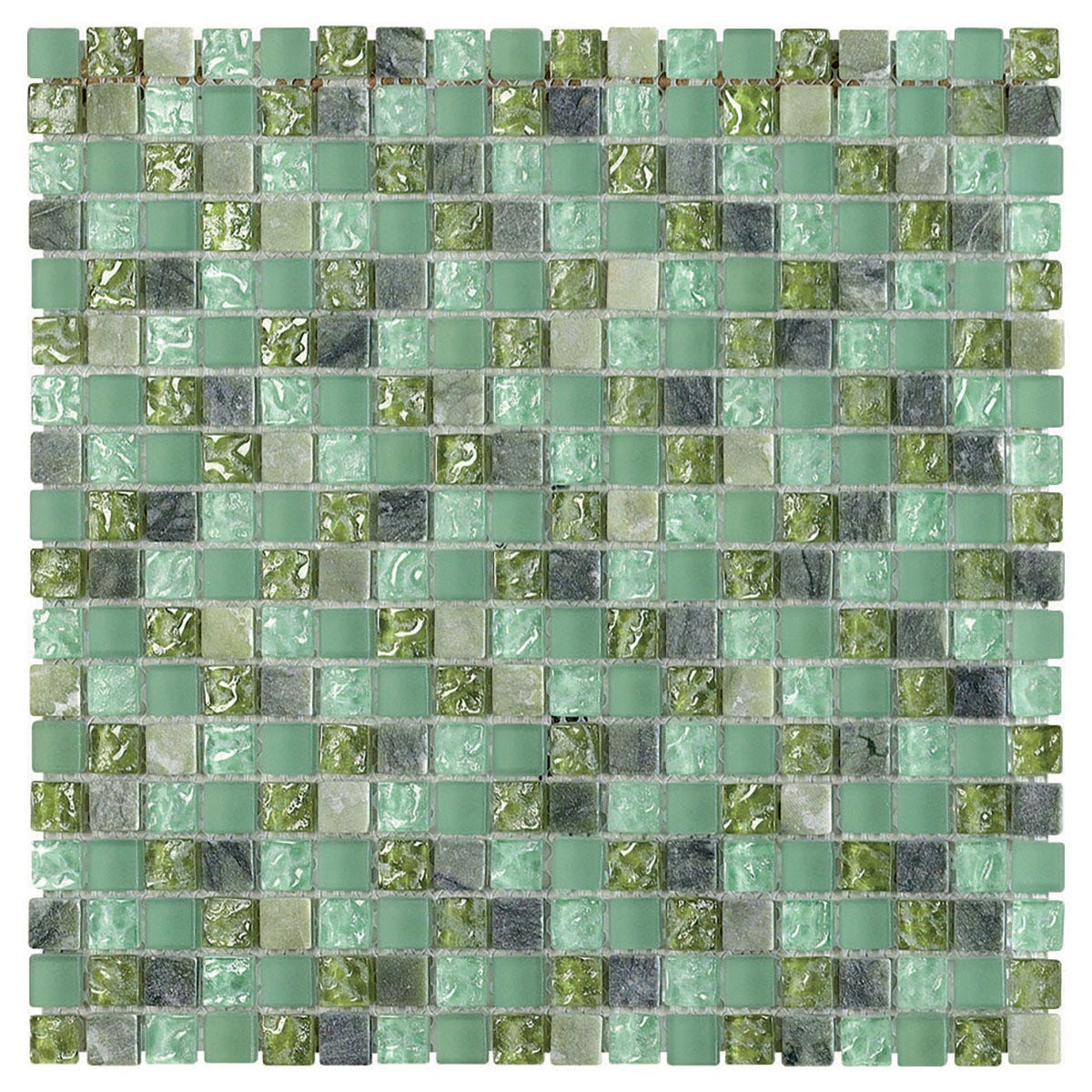 MOSAICO BARCELLONA VERDE 30x30x0,8 cm