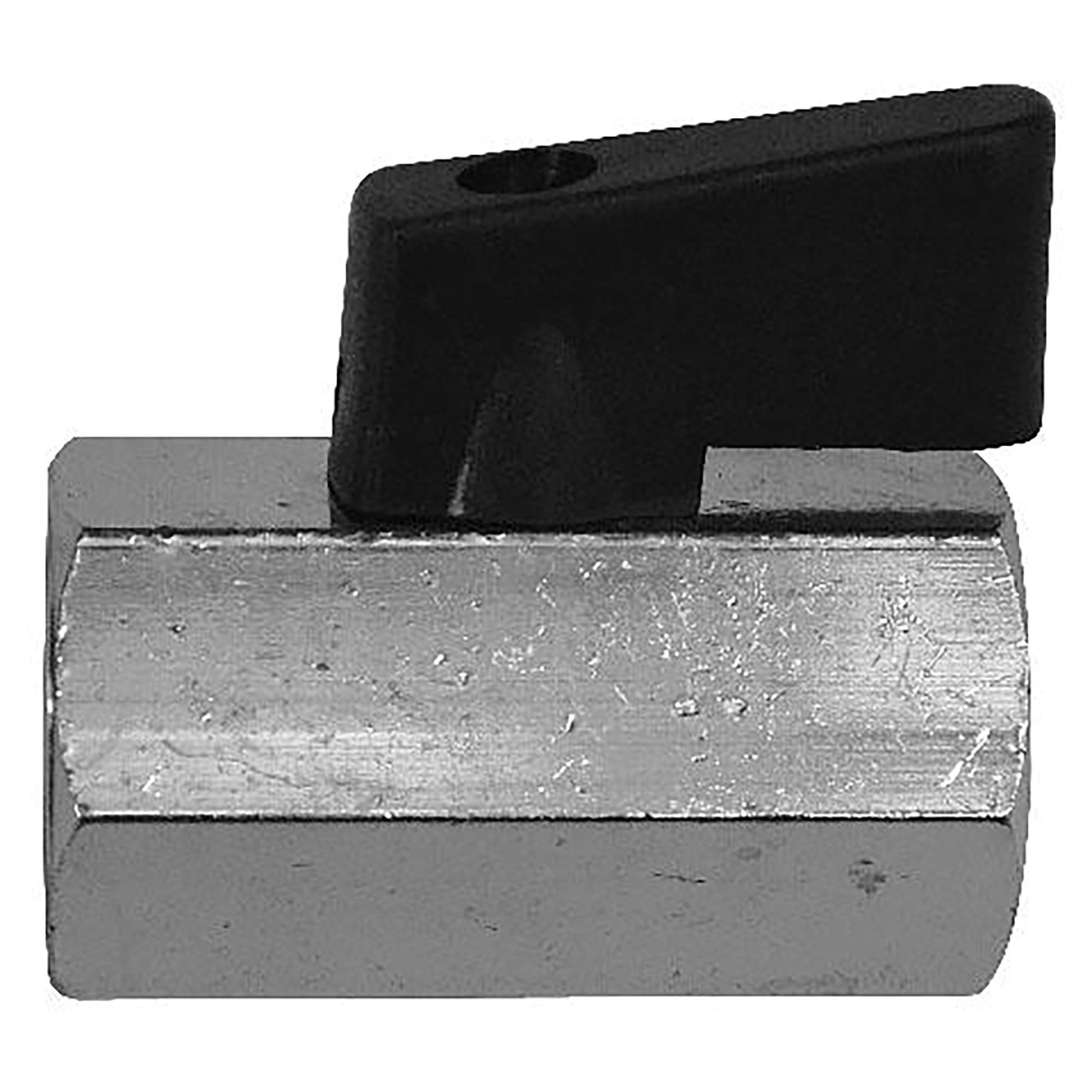VALVOLA A SFERA PER ACQUA MINI CON LEVA FF 3/8'' ALLUMINIO PN 10