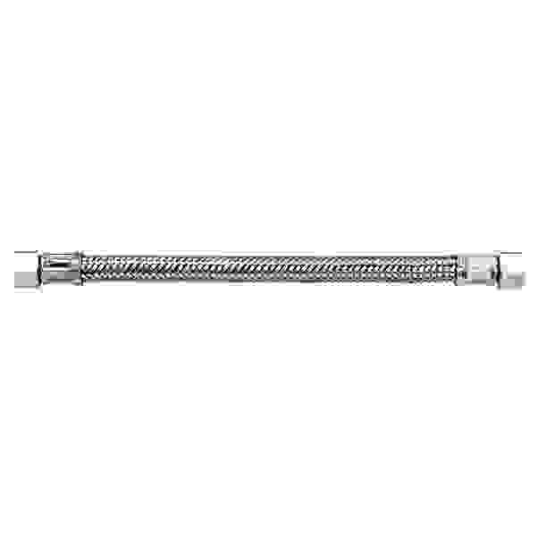 FLESSIBILE ACCIAIO INOX F3/8''xF3/8'' LUNGHEZZA 50 cm PORTATA 48 l/min