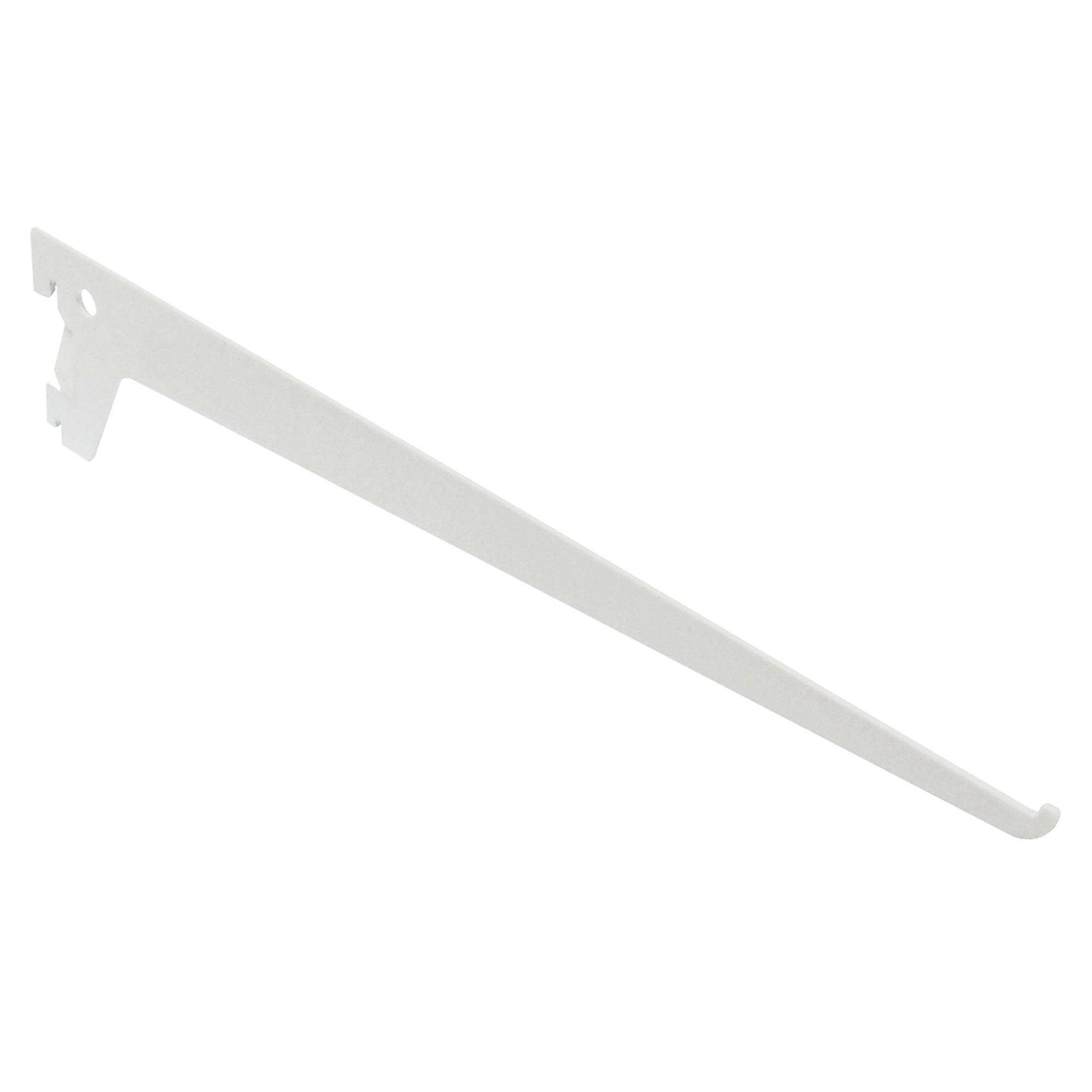 REGGIMENSOLA SEMPLICE ACCIAIO BIANCA 300 Mm PORTATA 60 Kg