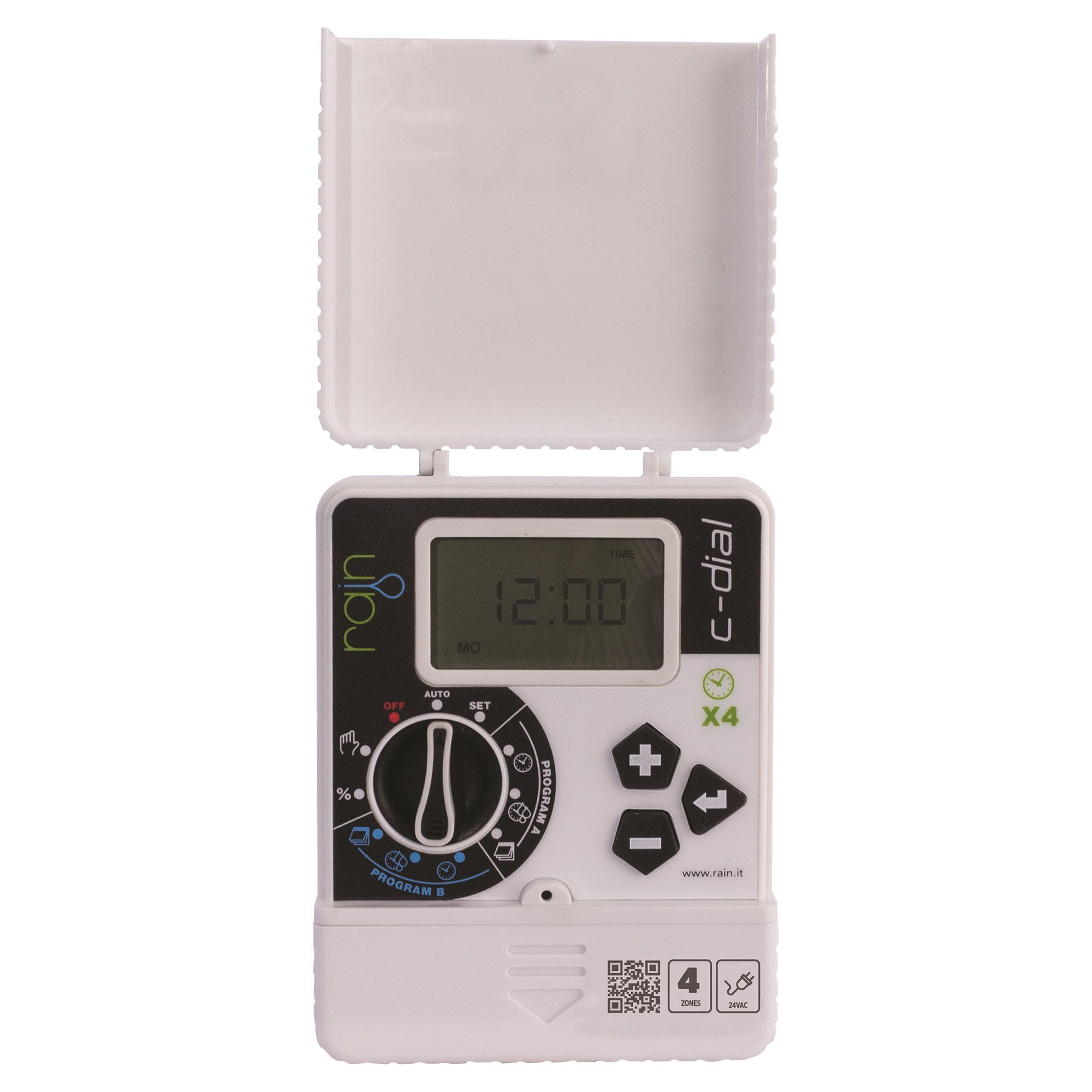 PROGRAMMATORE RAIN C-DIAL DA INTERNO 4 STAZIONI 24 V