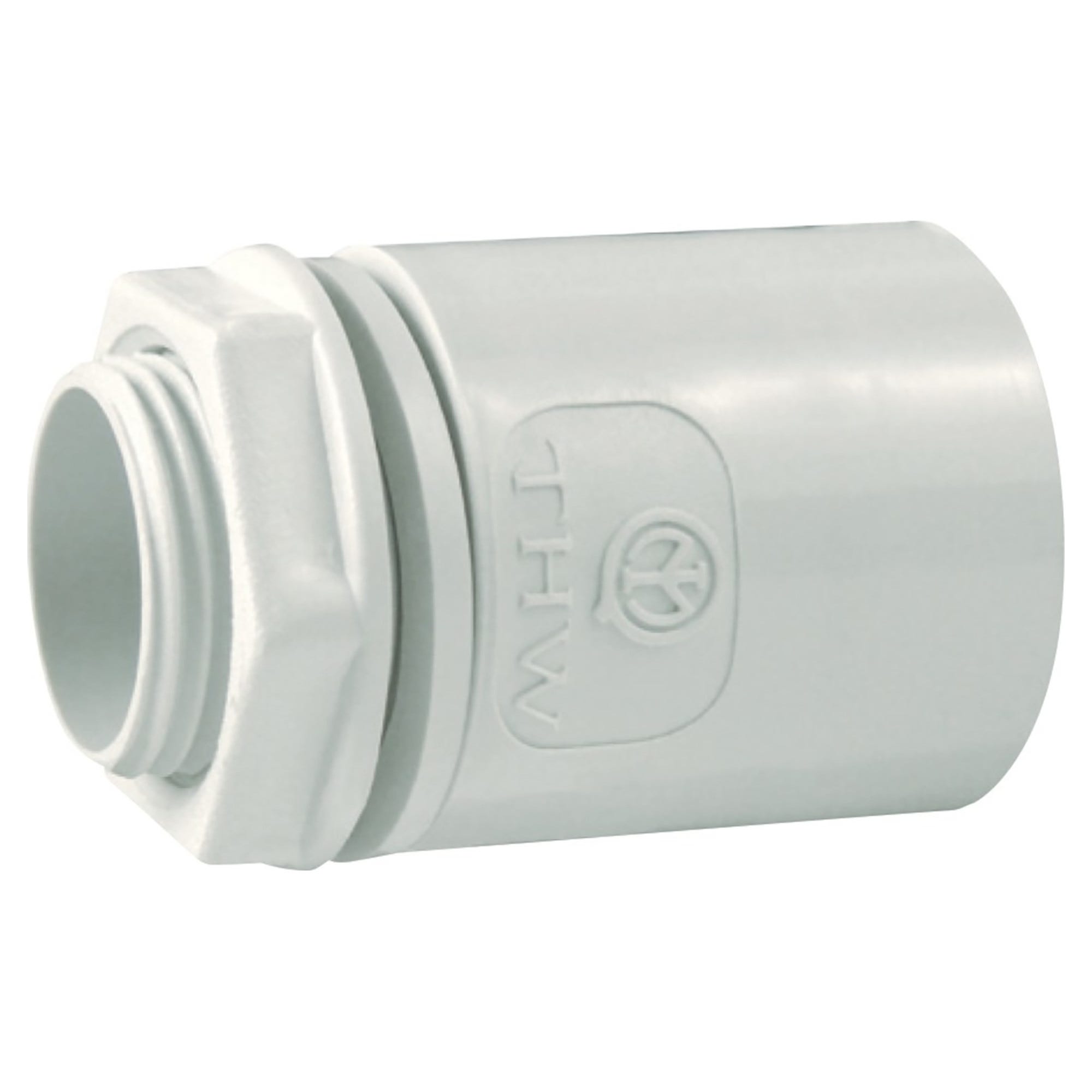 2 RACCORDi TUBO-SCATOLA PVC IP67 Ø 20 mm BM MADE IN ITALY