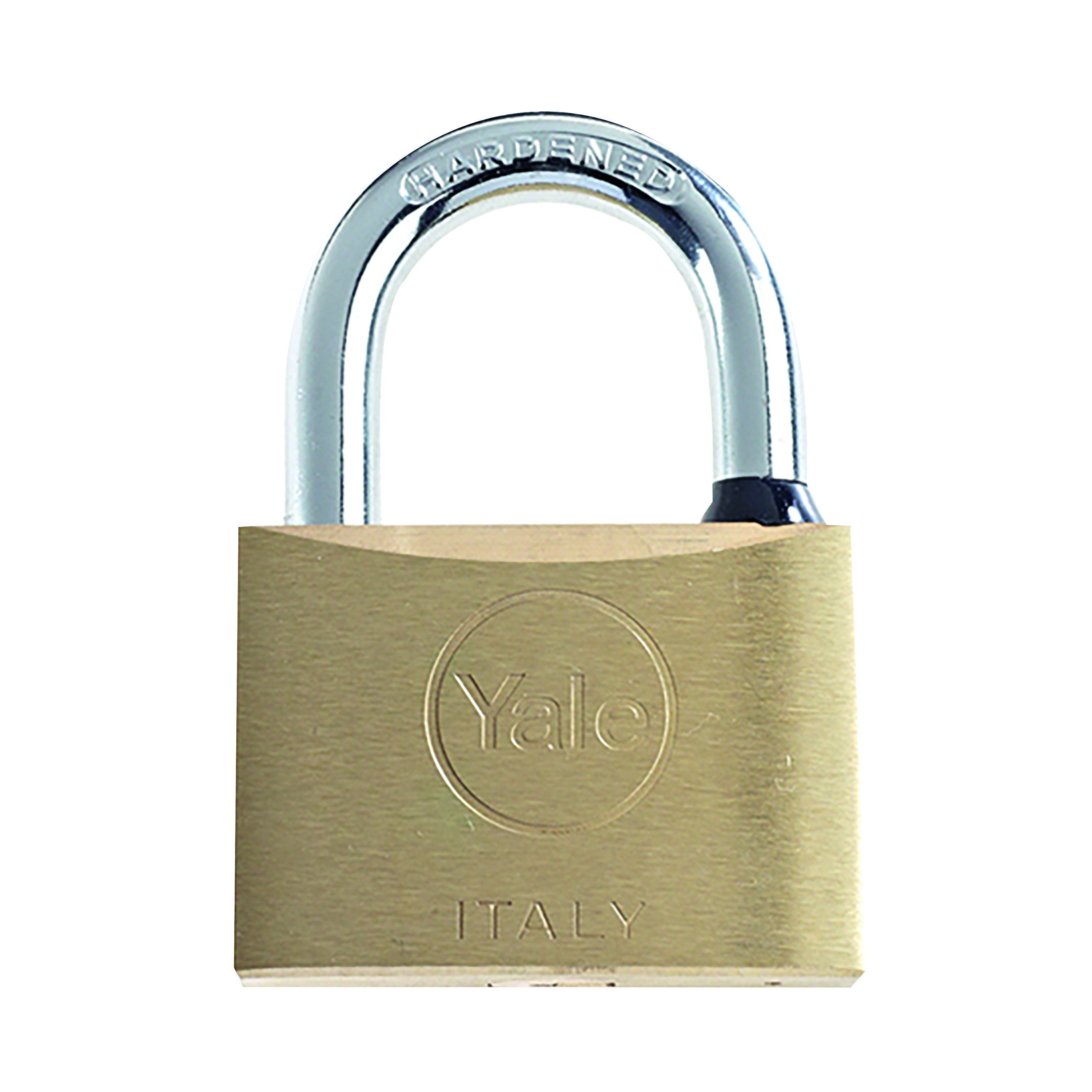 LUCCHETTO YALE 40 mm ARCO STANDARD 23 mm IN ACCIAIO CORPO OTTONE