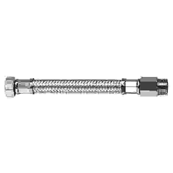 FLESSIBILE ACCIAIO INOX M1/2''xF1/2'' LUNGHEZZA 30 cm MASCHIO SEZ ...