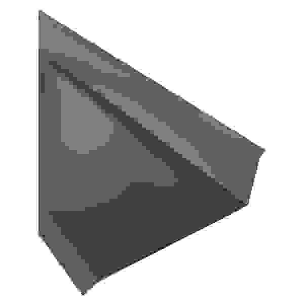 SCOSSALINA A MURO SV 250 mm 2 m ANTRACITE LAMIERA PREVERNICIATA