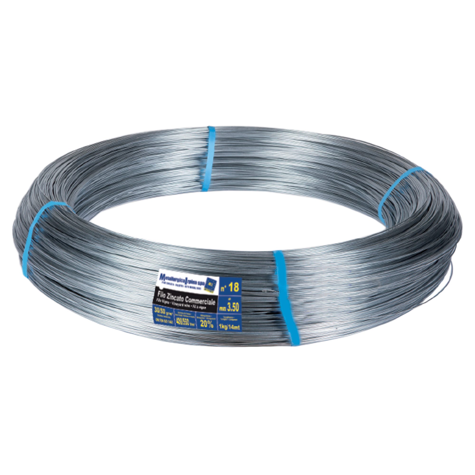 MATASSA FILO COTTO ZINCATO 18 10 kg 3,5 mm