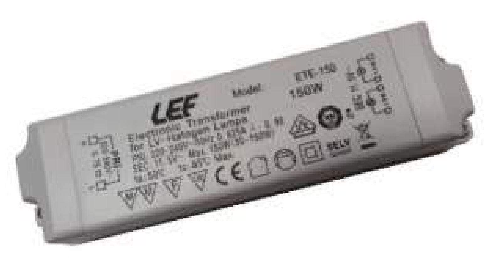 TRASFORMATORE ELETTRONICO 150W 230V/12V MINI