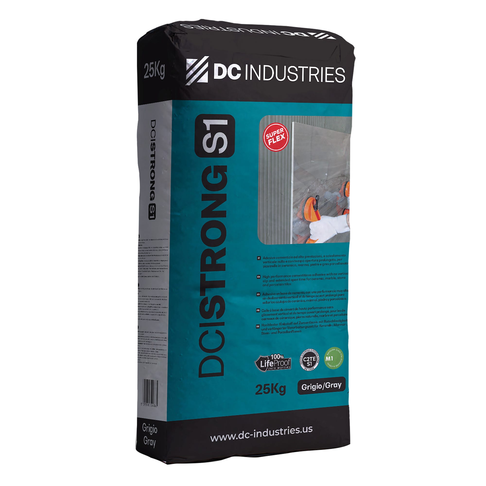 COLLA DC STRONG S1 25kg GRIGIA