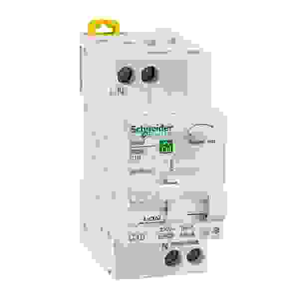 INTERRUTTORE MAGNETOTERMICO DIFFERENZIALE SCHNEIDER 1P+N 10A 30mA CLASSE A