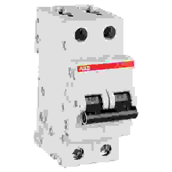 INTERRUTTORE MAGNETOTERMICO ABB 2P 25A 6KA 2MOD S202