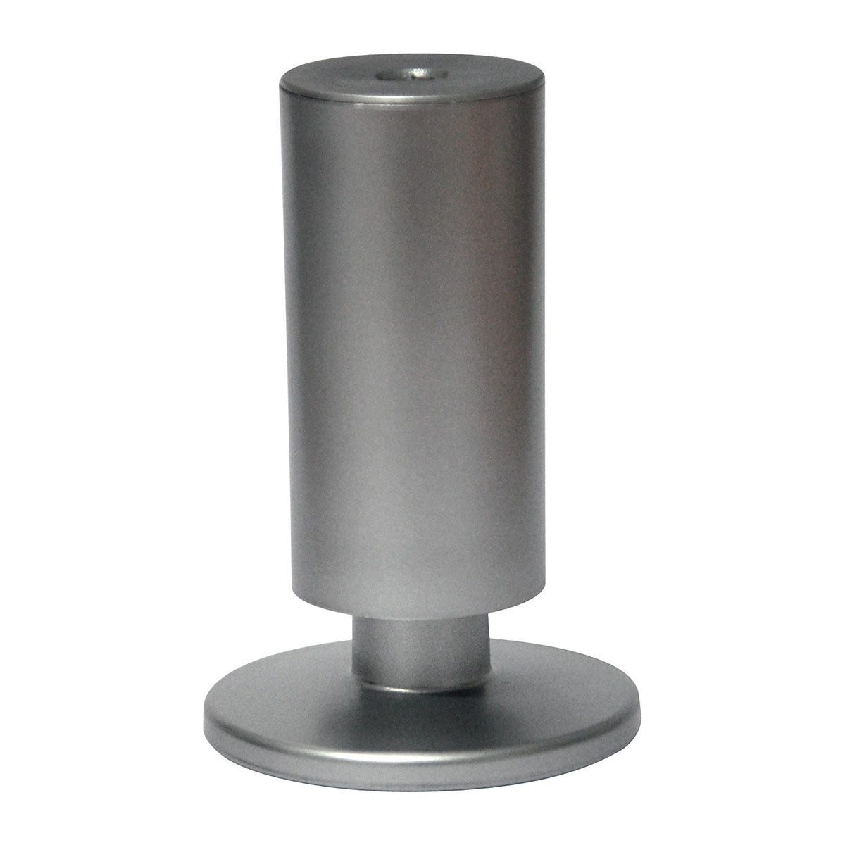PIEDE PER MOBILE Ø 35 mm ALTEZZA 90 mm FILETTO 8 MA ALLUMINIO CON BASE ...