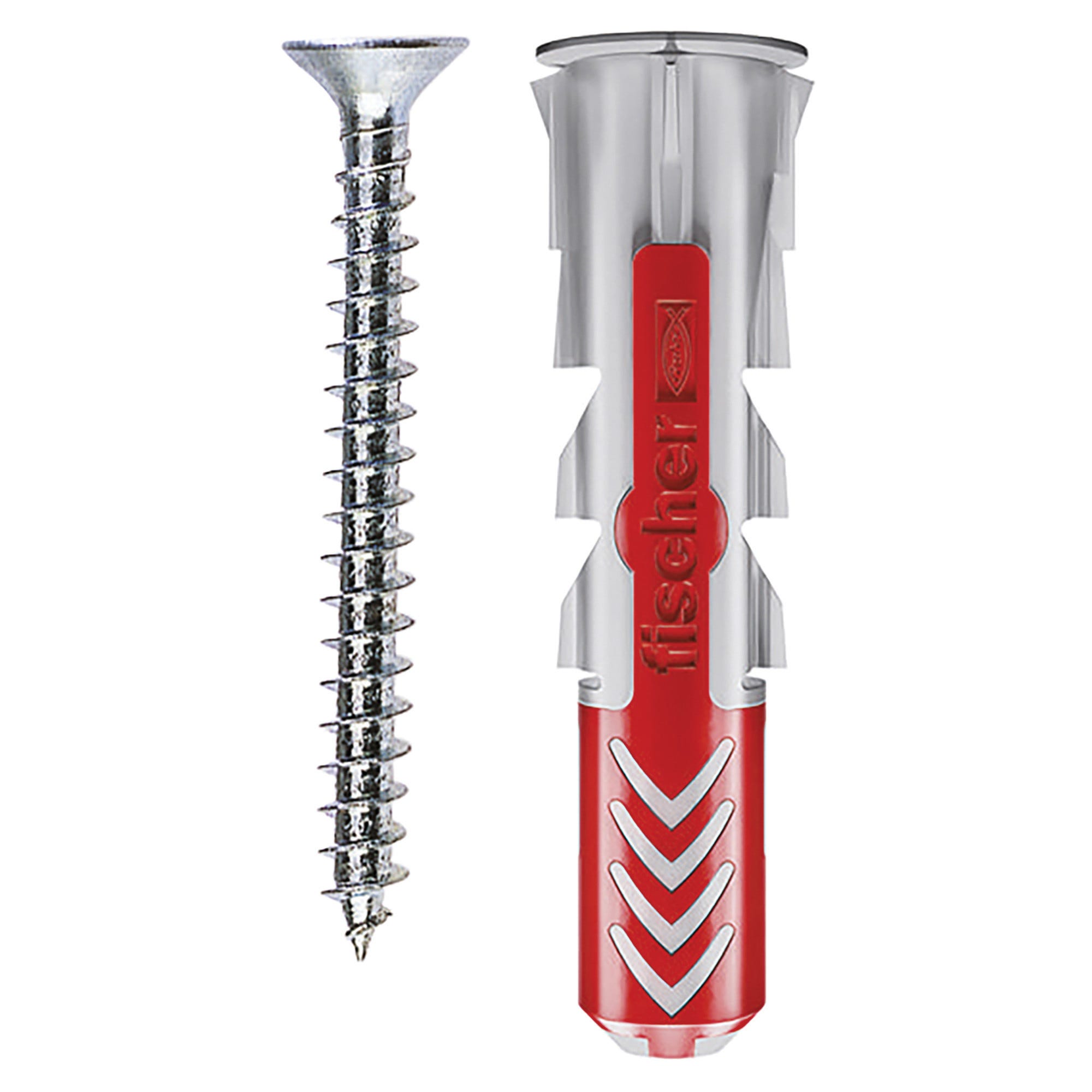 TASSELLI DUOPOWER BI-MATERIALE FISCHER 6SY 6x30 mm 50 PEZZI CON VITE 4 ...