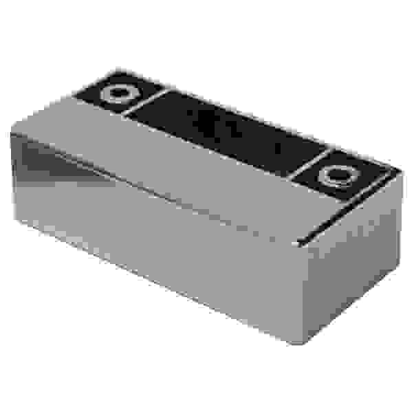 PIEDE PER MOBILE FISSO PORTATA 200 kg 25x40x84 mm ABS CROMO LUCIDO
