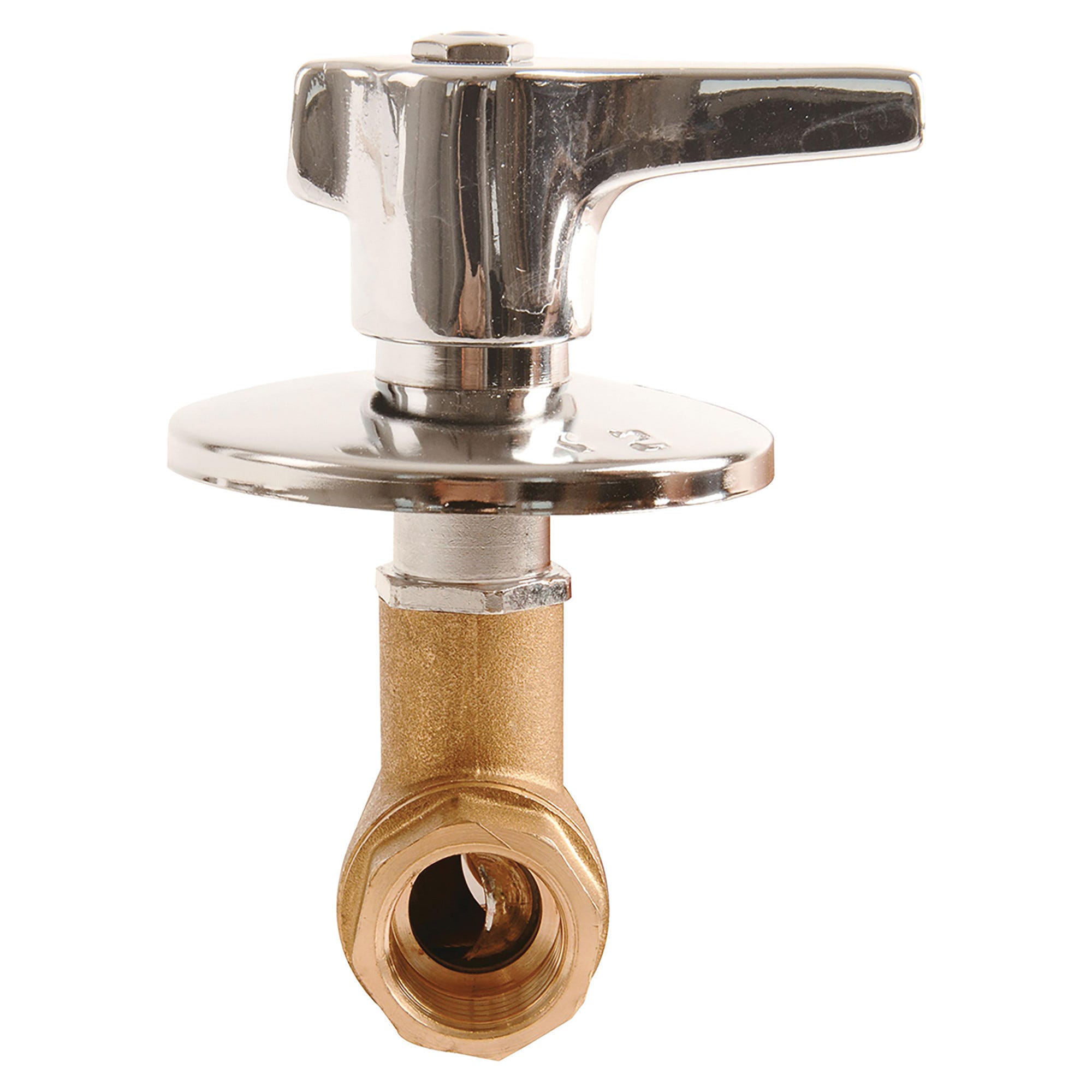 VALVOLA A SFERA PER ACQUA DA INCASSO CON LEVA FF 3/4"