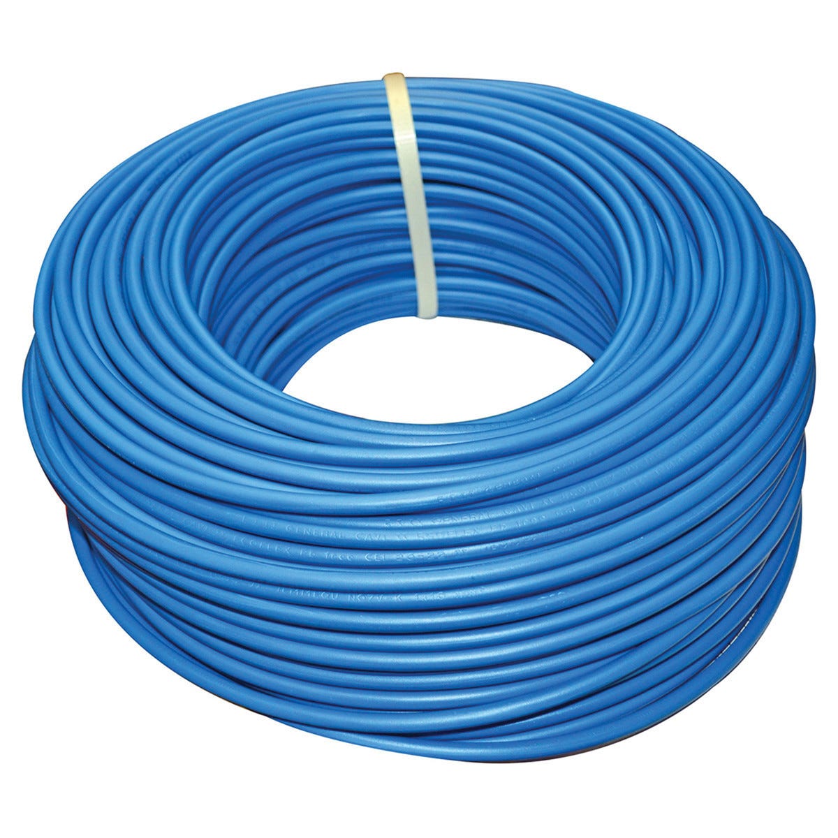 CAVO UNIPOLARE FS17 CPR 450/750 SEZIONE 1x10 mmq COLORE BLU MATASSA 100 m
