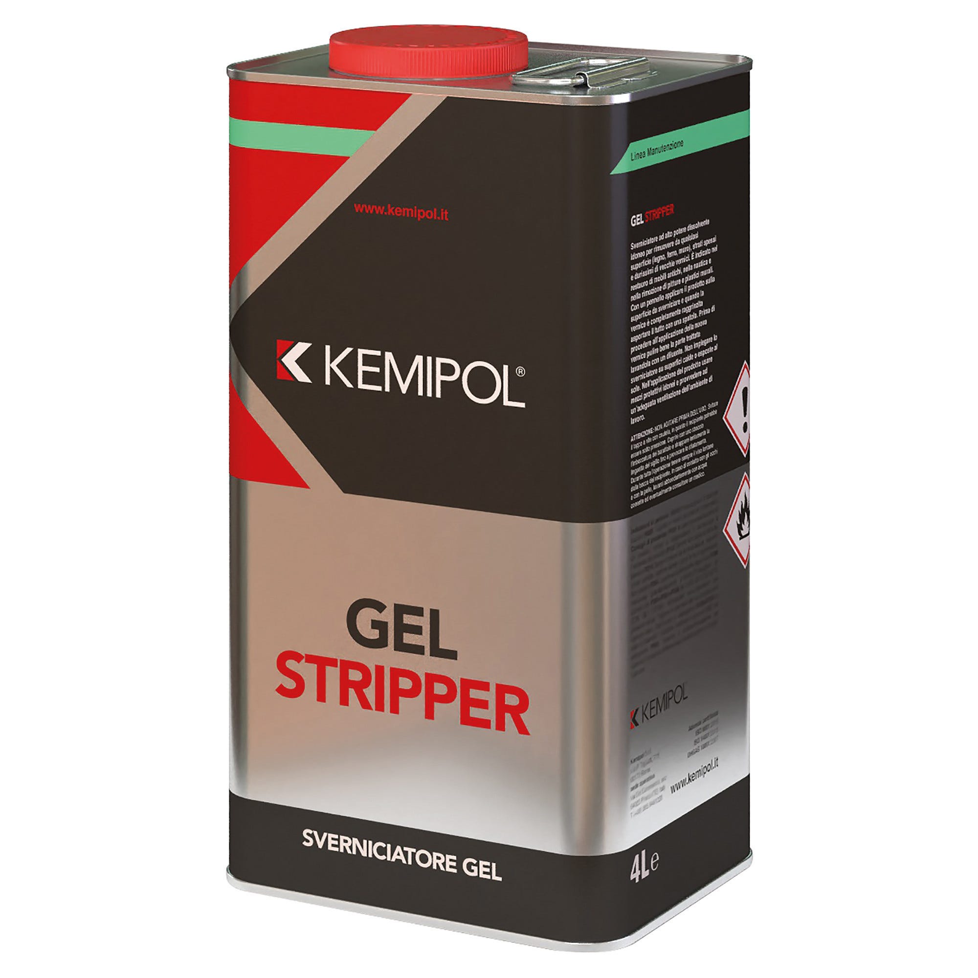 SVERNICIATORE ECOLOGICO KEMIPOL 4 lGEL STRIPPER