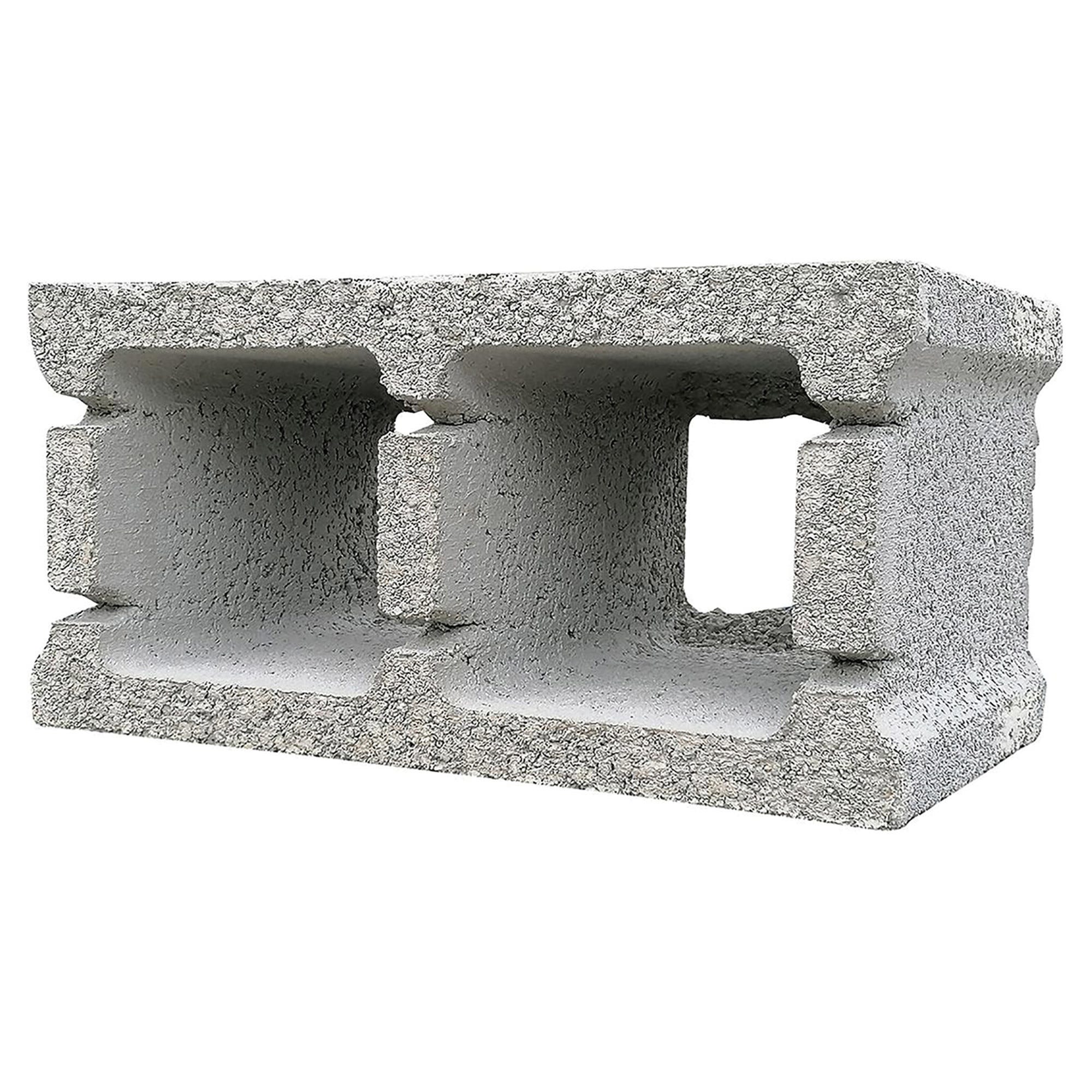 BLOCCO IN CALCESTRUZZO 20x25x40 cm 2 FORI