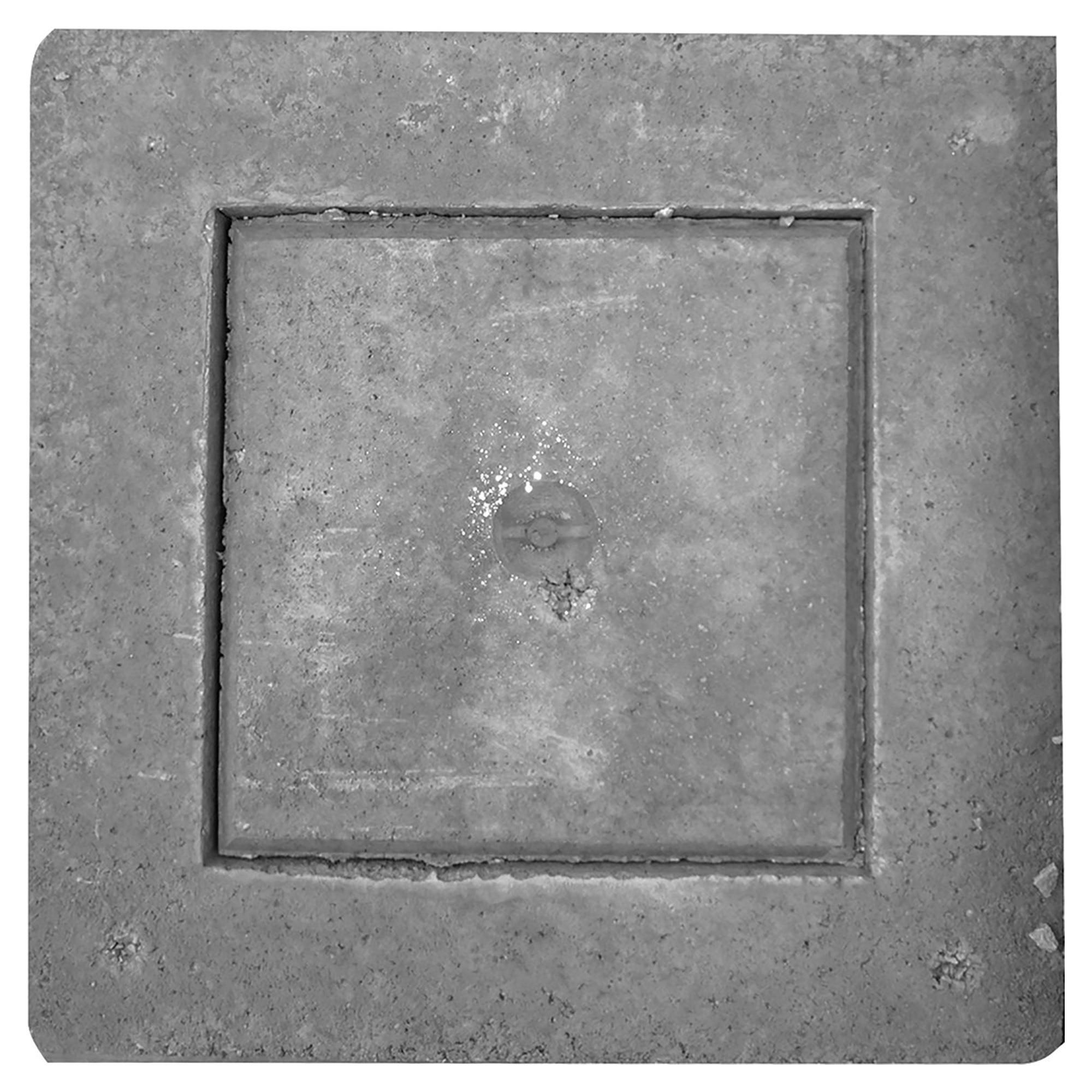 COPERCHIO ARMATO IN CLS PER POZZETTO 50 cm SEMICARRABILE