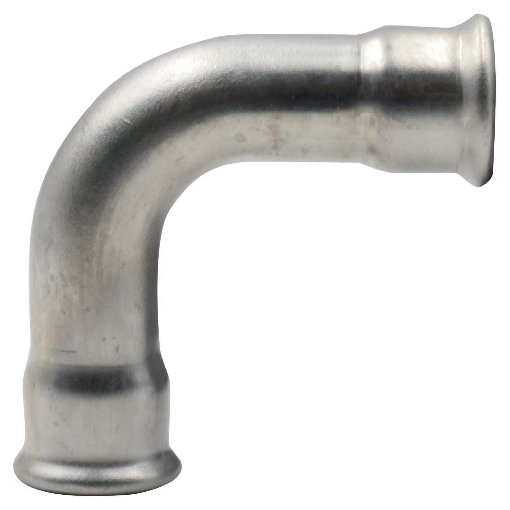 CURVA 90° CHIBRO 5003 FF Ø 18 mm ACCIAIO INOX A PRESSARE AISI 316