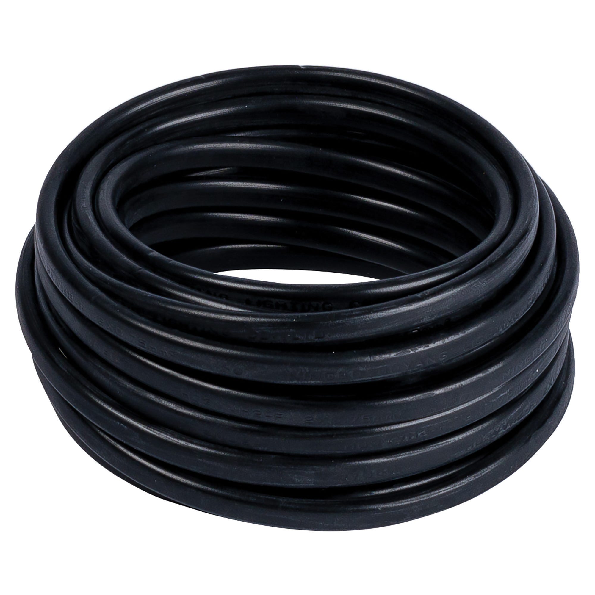 CAVO BIPOLARE H03VVH 2-F 2x0,75 LUNGHEZZA 5 m COLORE NERO