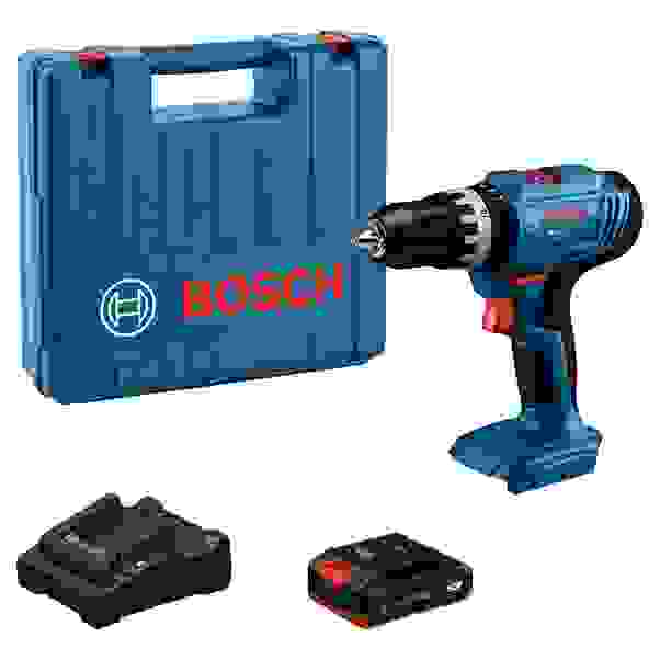 TRAPANO BATTENTE BOSCH 18V GSB 18V-25 PRO BATTERIA LITIO 2 Ah PESO 1,2 kg