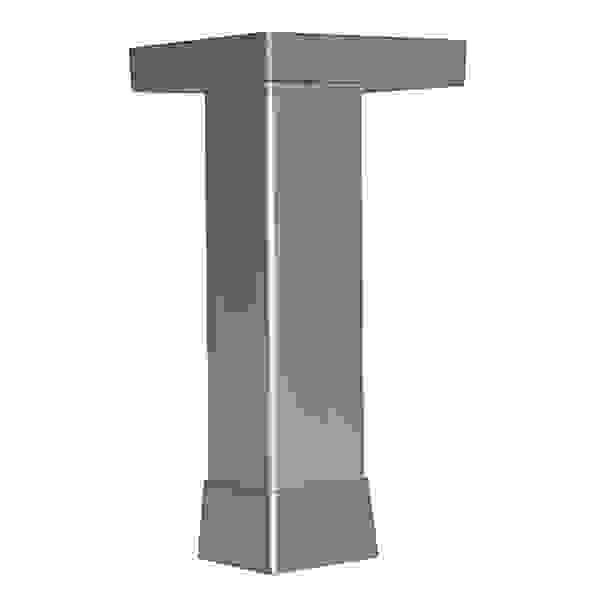 PIEDE PER MOBILE REGOLABILE 150x25x25 mm FILETTO 8 MA ALLUMINIO