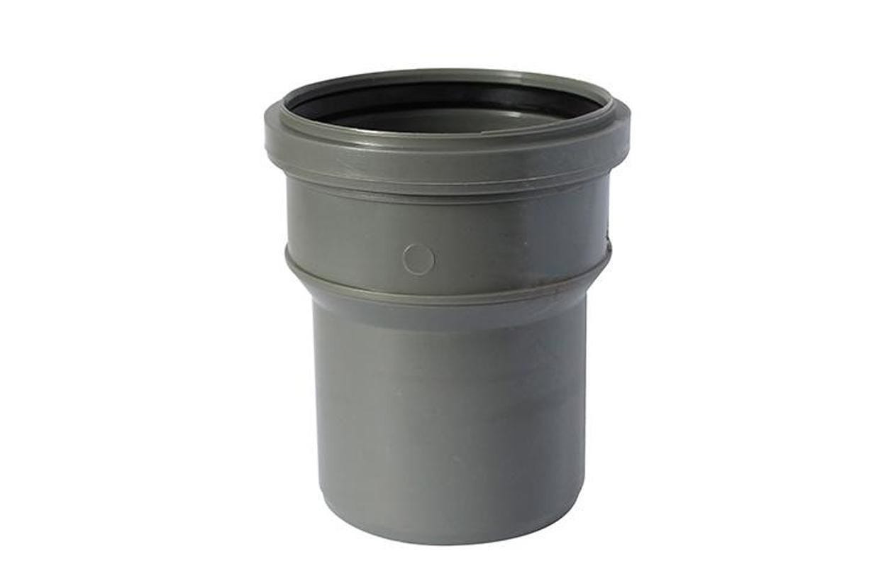 RACCORDO DRITTO PVC Ø F 100 x M 90 PASSAGGIO PVC - PP