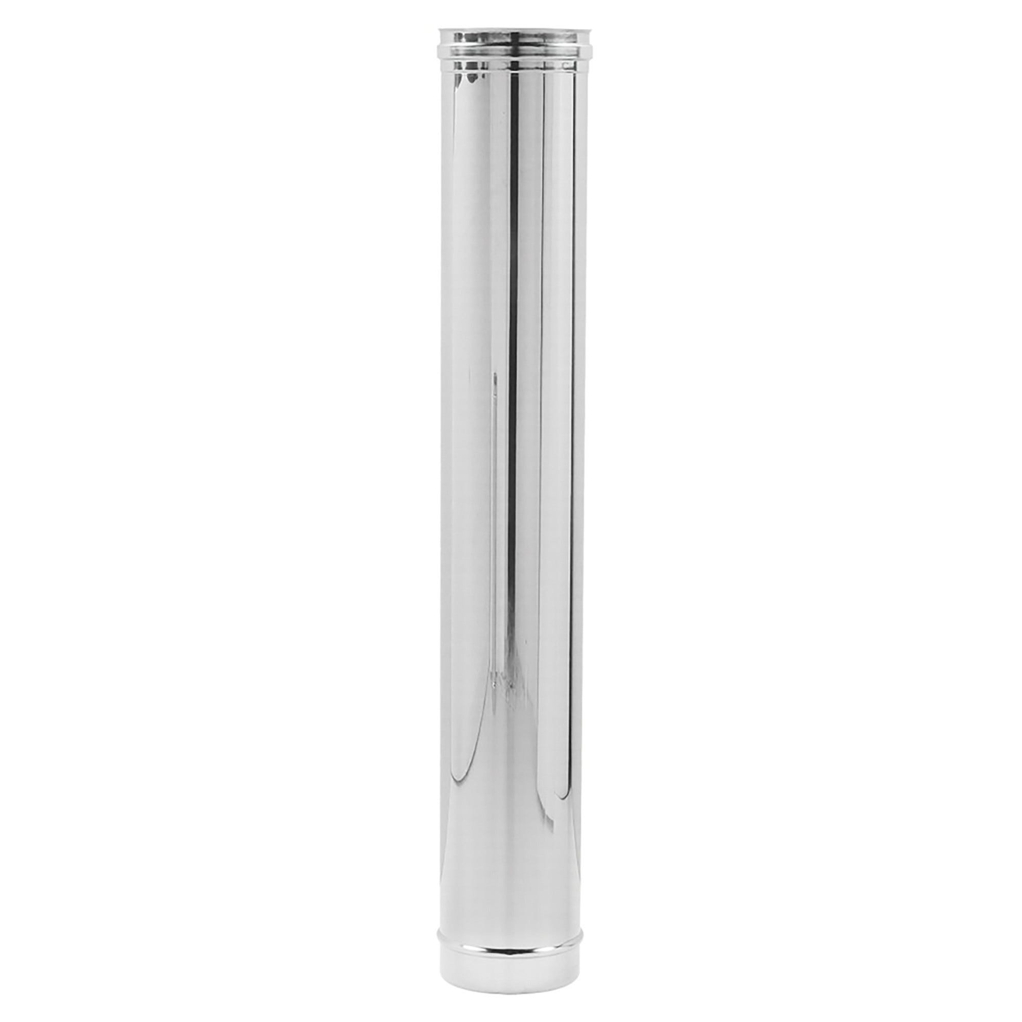 TUBO INOX Ø 200 mm 1 m IN ACCIAIO | Tecnomat