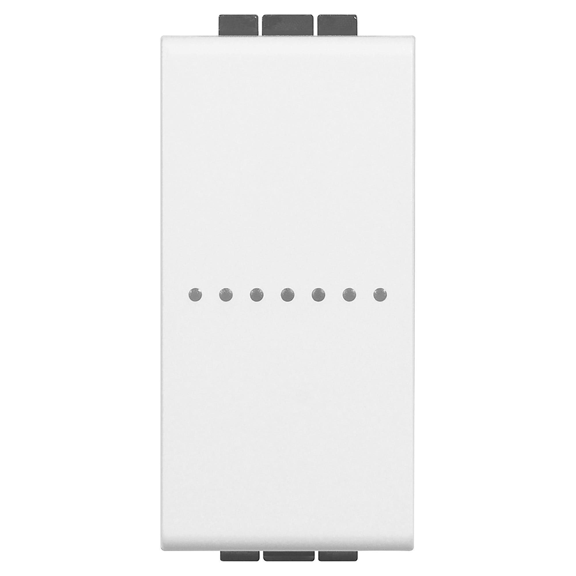 DEVIATORE LIVING LIGHT SMART BIANCO CARICO MASSIMO 250W CON LED BLU ...