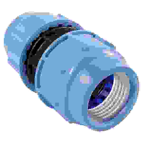 RACCORDO A COMPRESSIONE BLUSEAL MANICOTTO Ø 50x50 mm PER TUBO POLIETILENE