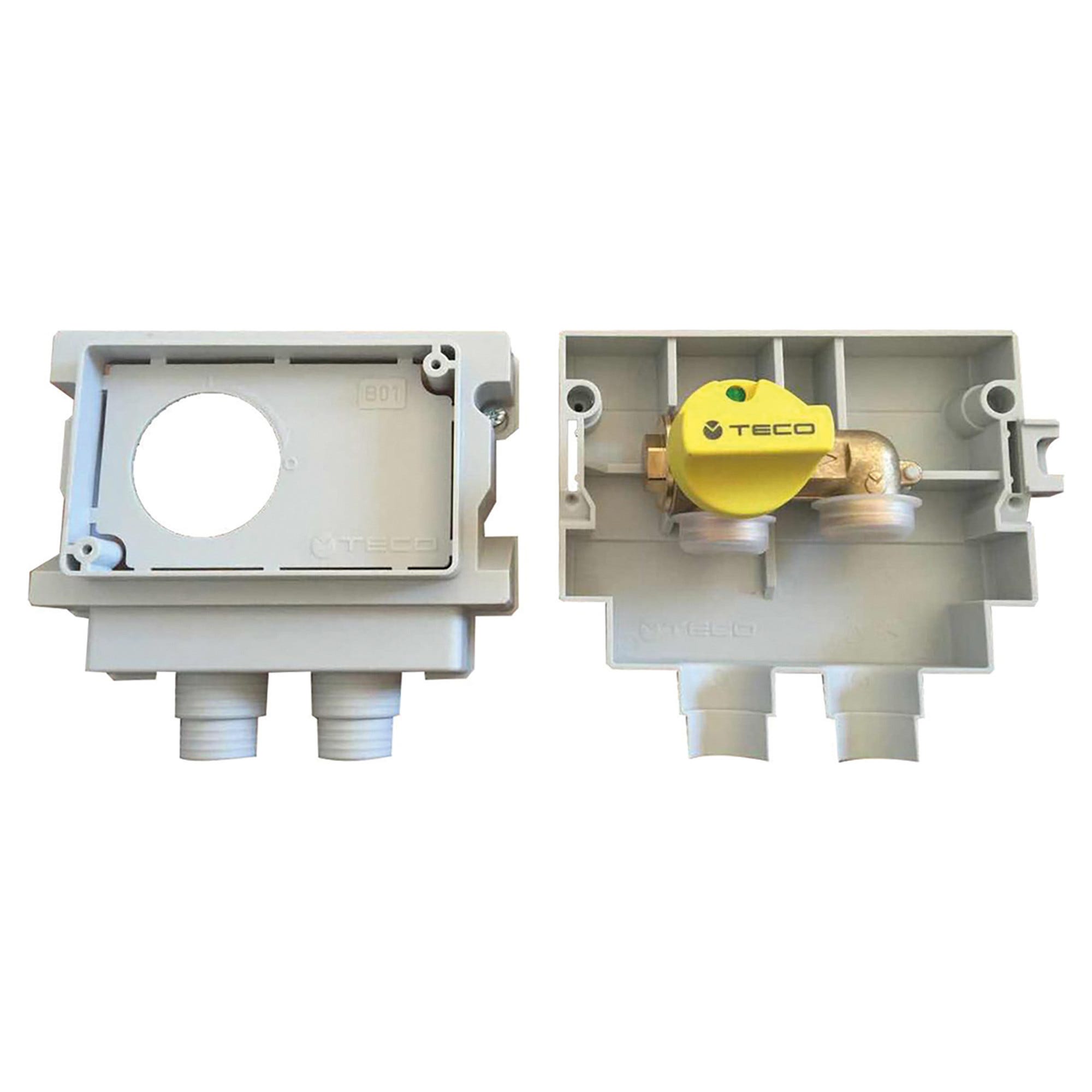 VALVOLA DI INTERCETTAZIONE GAS K2.1 INGRESSO A U ATTACCO 3/4''