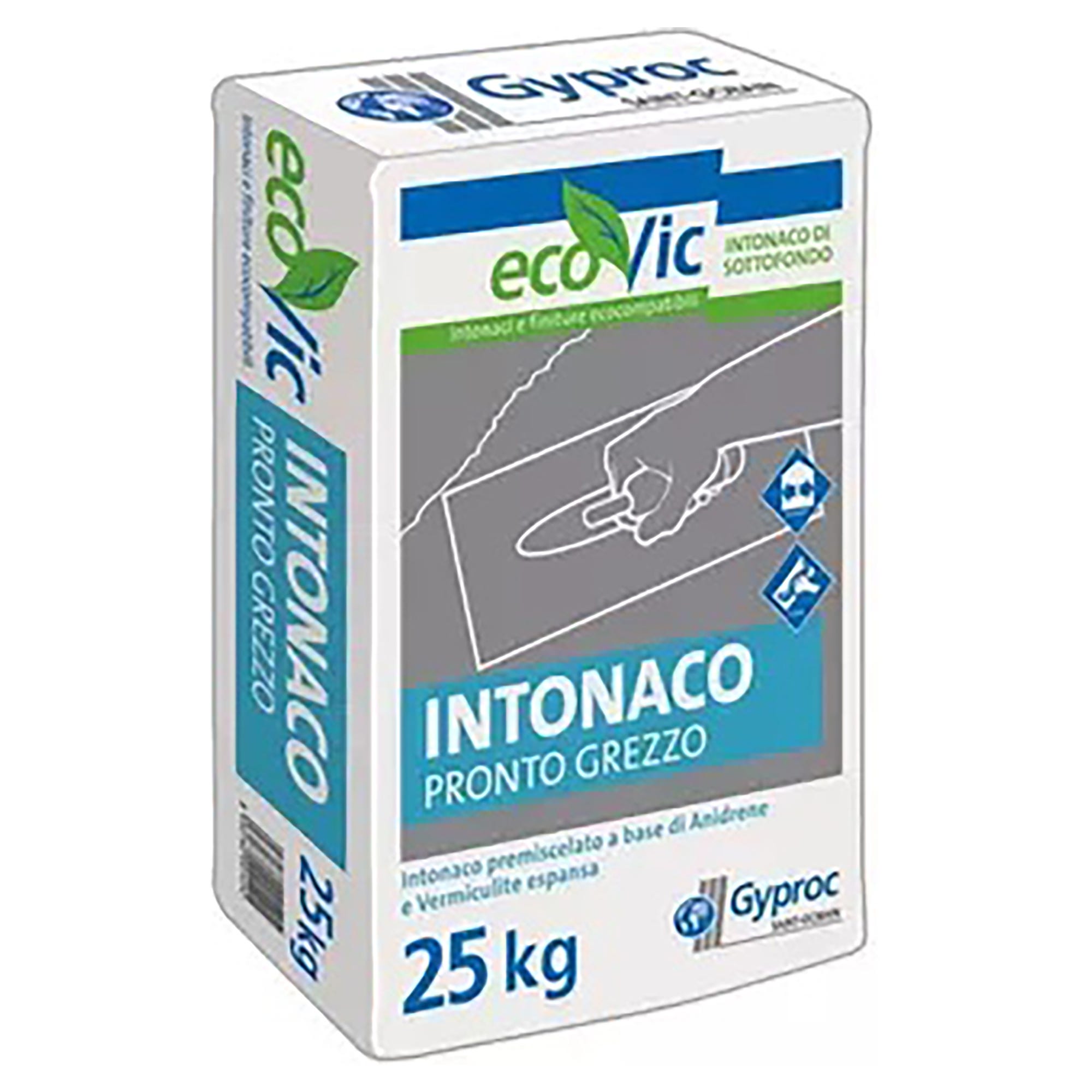 INTONACO BASE GESSO PRONTO GREZZO 25 kg
