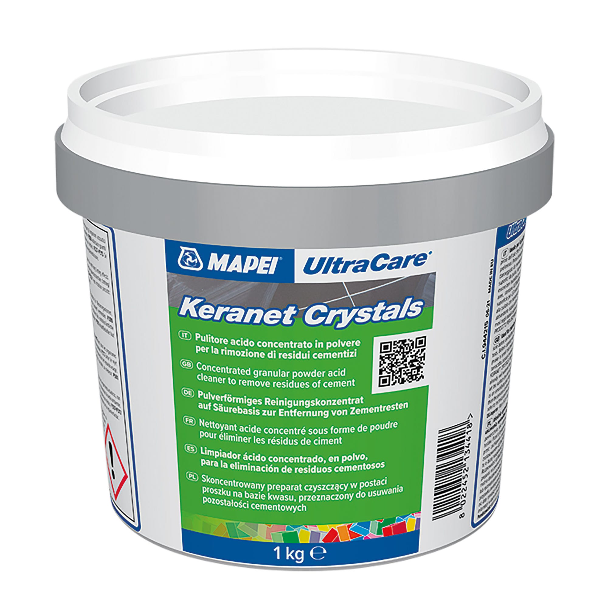 ULTRACARE KERANET CRYSTALS MAPEI 1 kg BIANCO