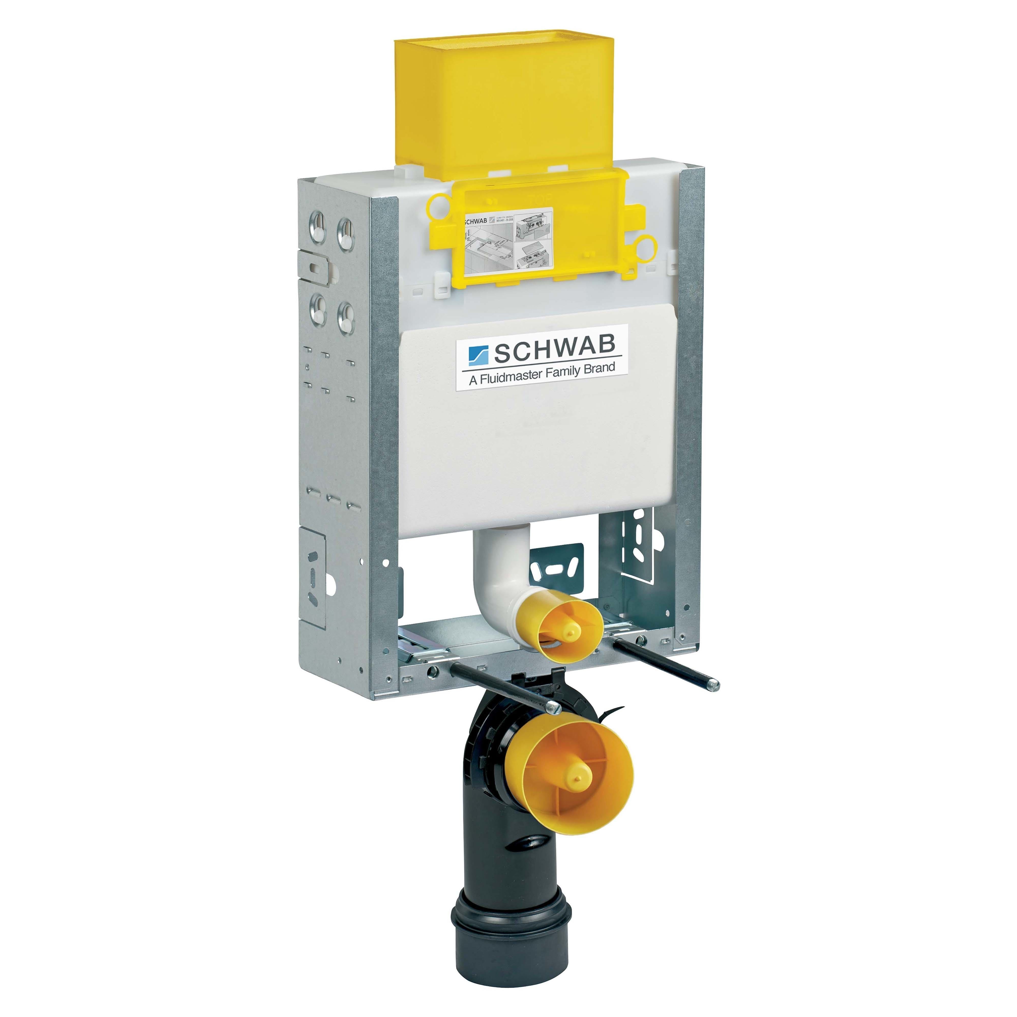 CASSETTA WC INCASSO SCHWAB SET187-82 PER WC SOSPESI INSTALLAZIONE ...