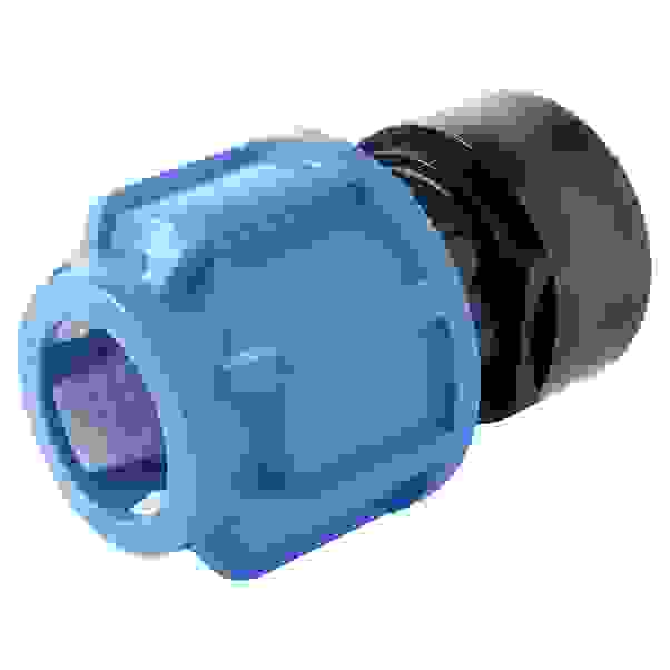 RACCORDO A COMPRESSIONE TUBO POLIETILENE DRITTO F 1'' x 32 mm