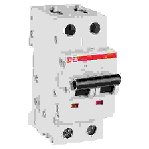 INTERRUTTORE MAGNETOTERMICO ABB 2P 40A 6KA 2MOD S202