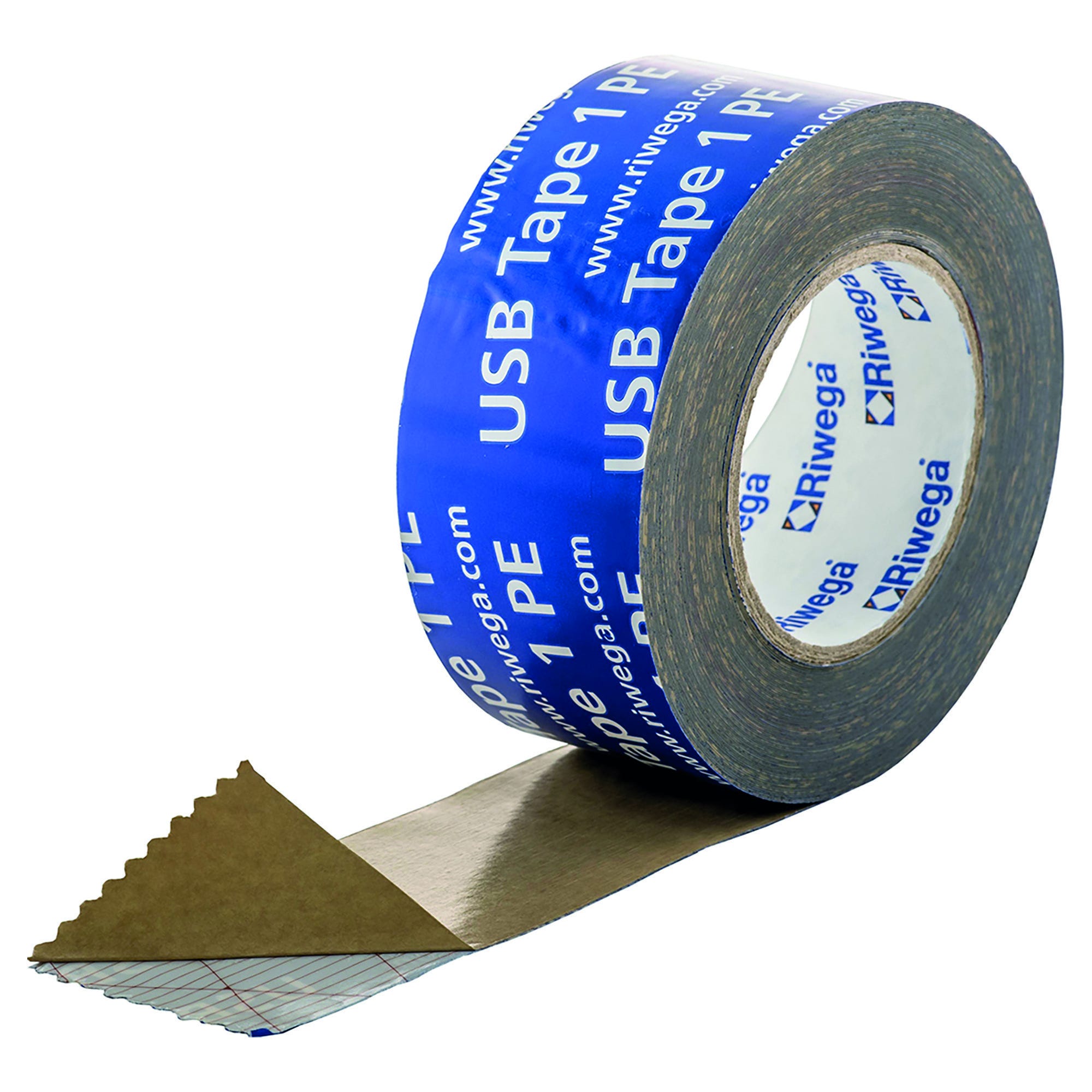 NASTRO ADESIVO IN PE 25 m x 6 cm TAPE 1 PE RIWEGA SPES. 0,29-0,32 mm Sd ...