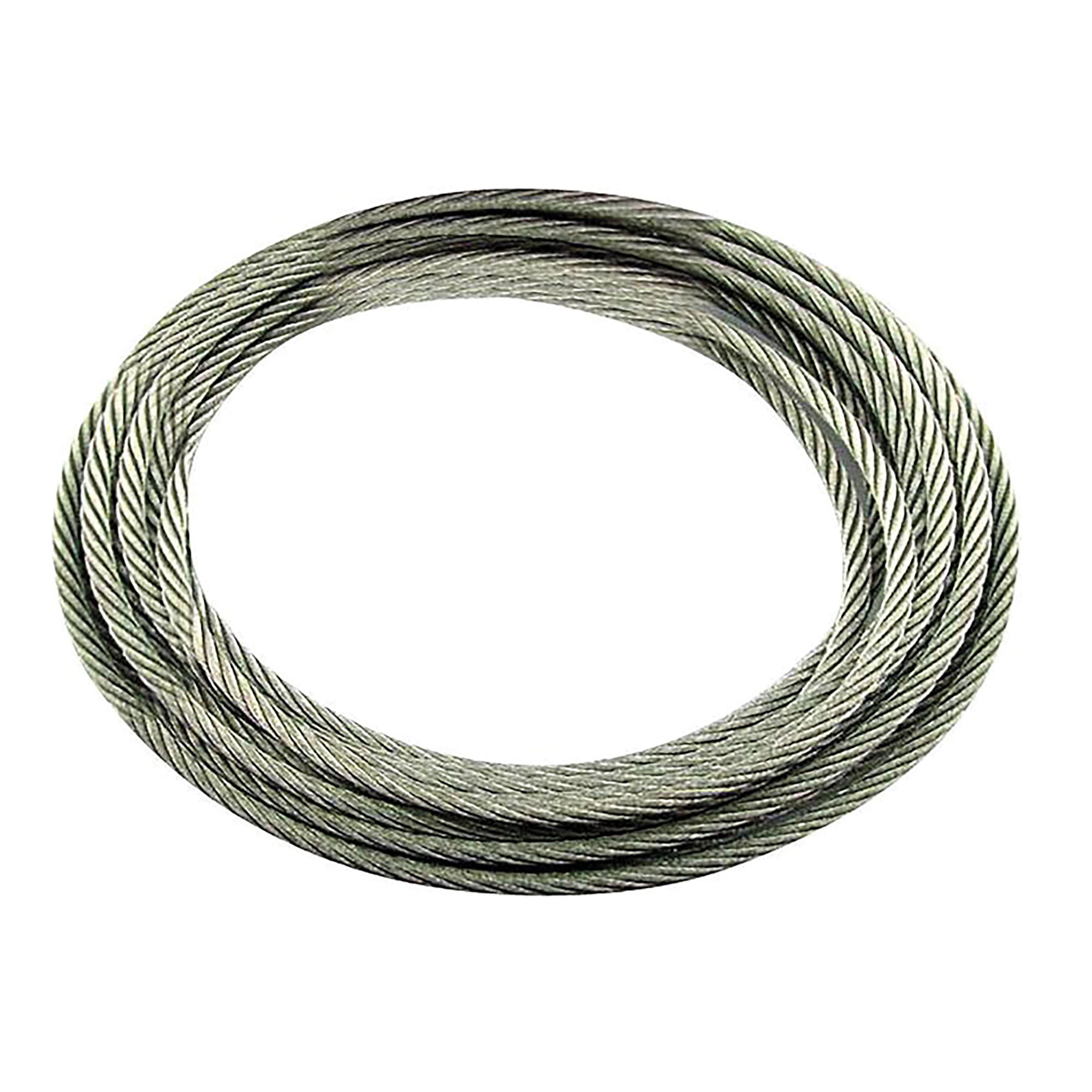 FUNE ACCIAIO INOX AISI 316 10 m Ø 2 mm PORTATA 65 kg