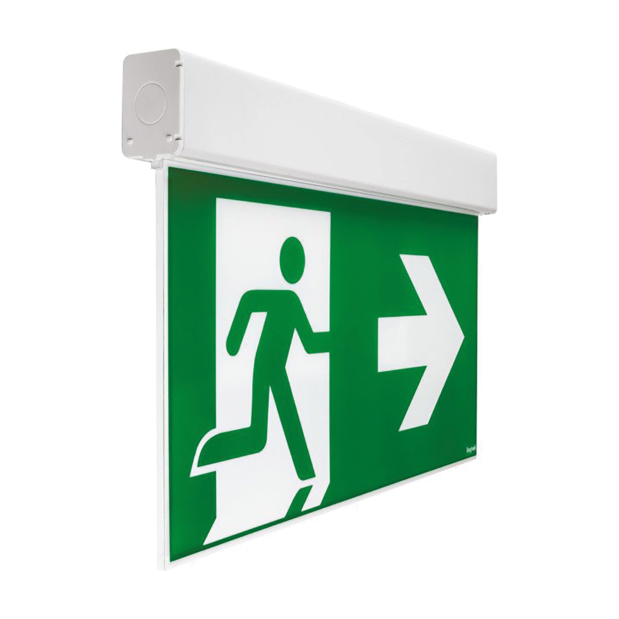 LAMPADA EMERGENZA BEGHELLI A BANDIERA 3W VISIBILITA' 20 m SE/SA DURATA ...