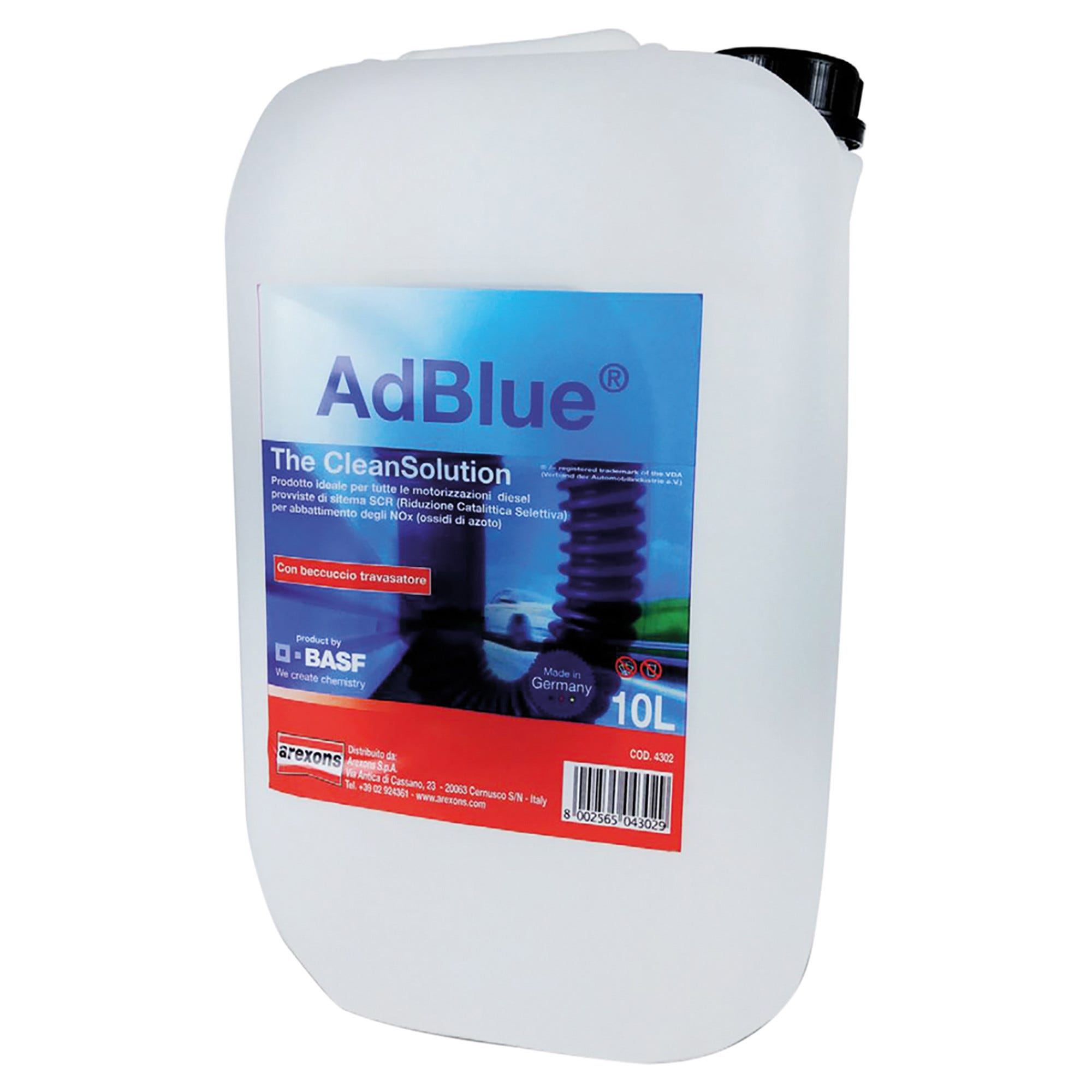 LIQUIDO AD BLUE 10 l AREXONS BASF CON BECCUCCIO
