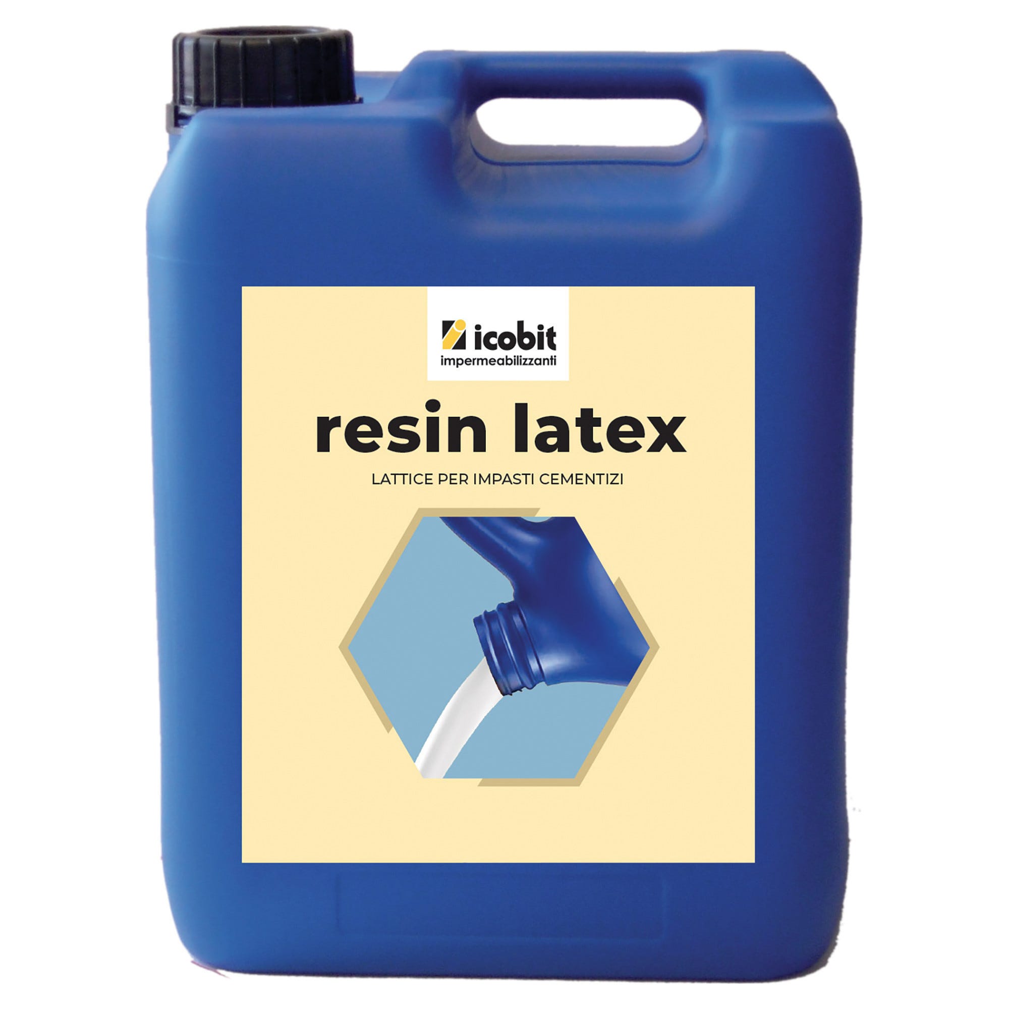 LATTICE RESIN LATEX 5 kg PROMOTORE DI ADESIONE
