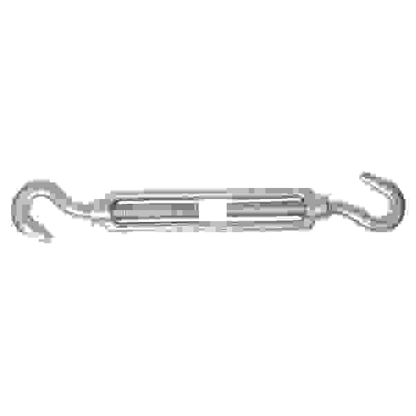 TENDITORE 2 GANCI 6 mm ACCIAIO ZINCATO PORTATA 75 kg