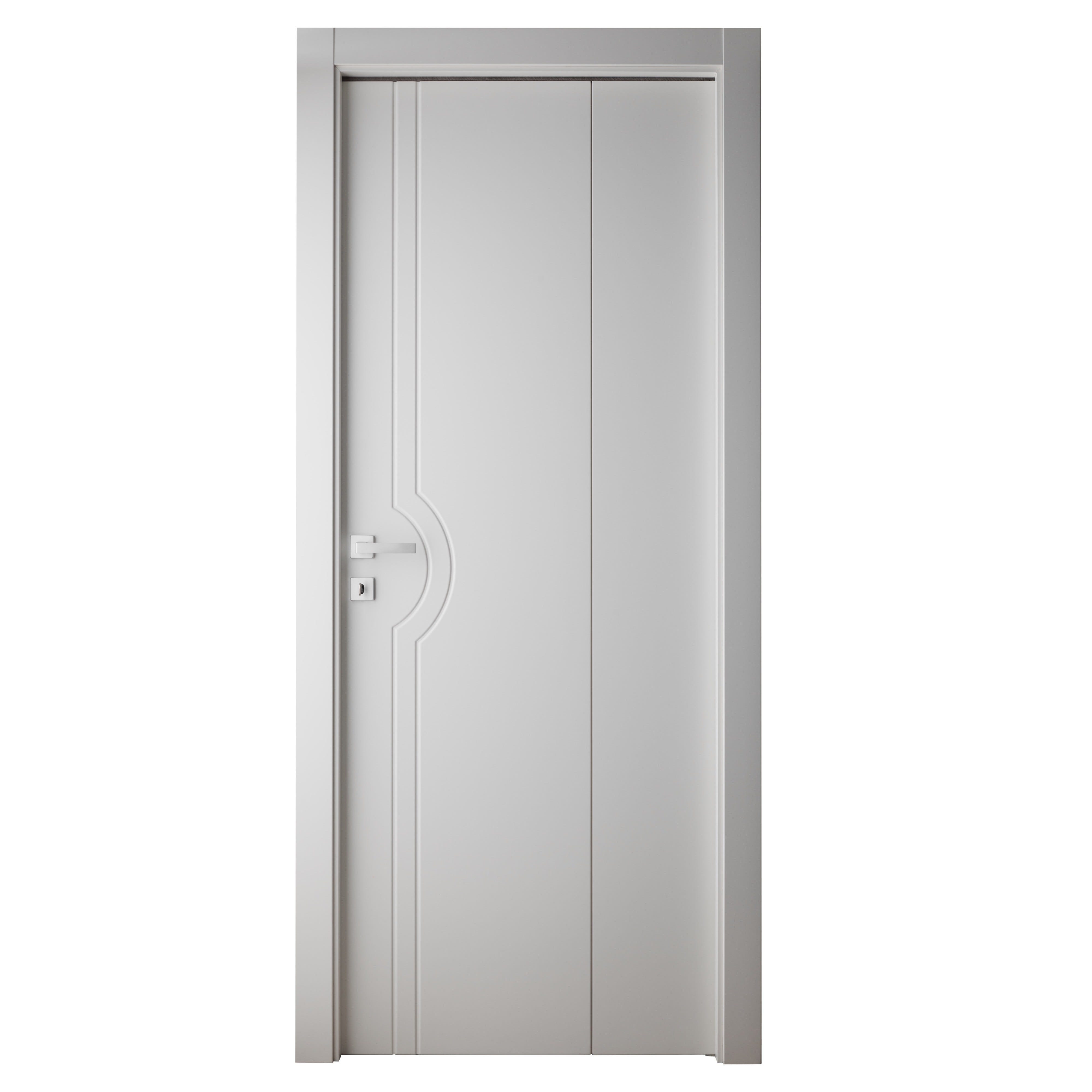 PORTA DA INTERNO A LIBRO ASIMMETRICA OCEANIA 80x210 cm (LxH) REVERSIBILE