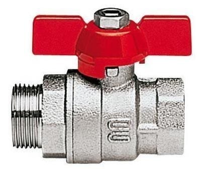 VALVOLA A SFERA PER ACQUA SERIE BASIC FARFALLA MF 1/2'' | Tecnomat