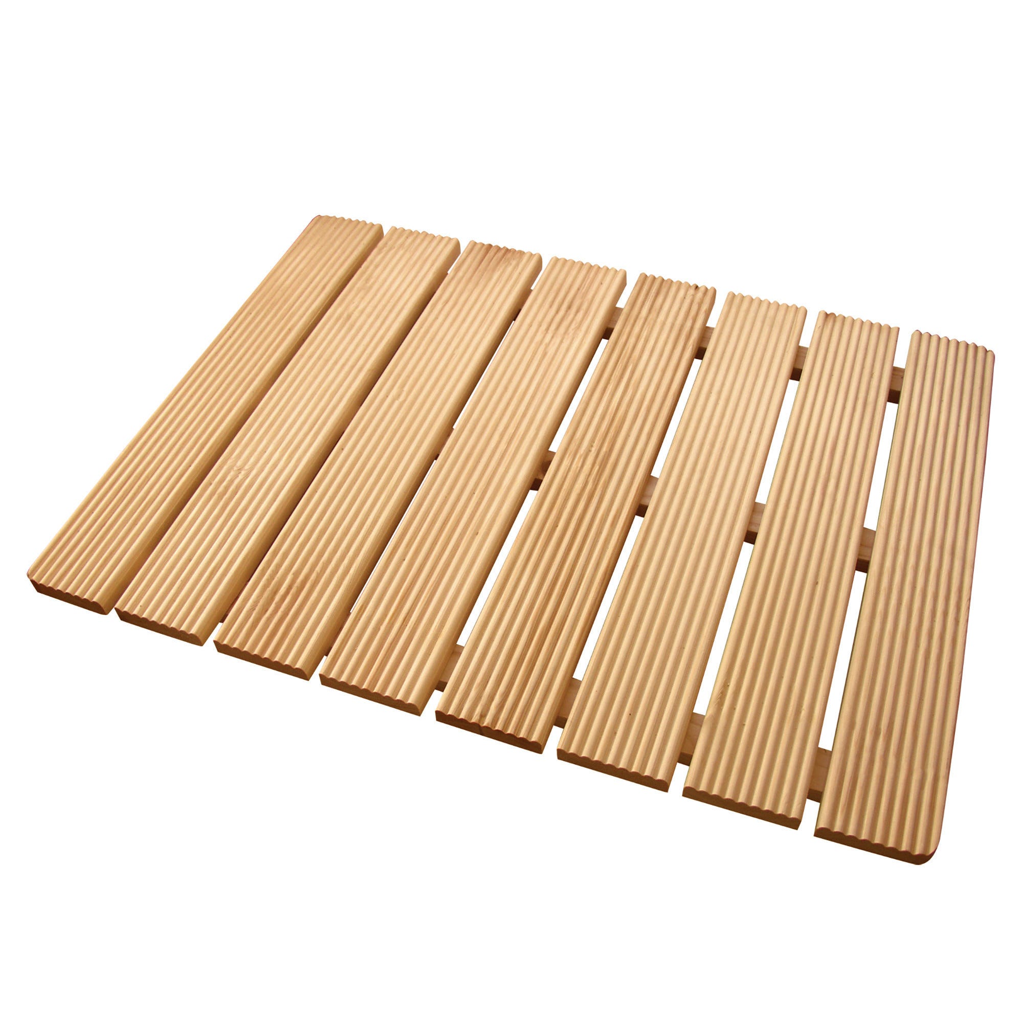 PEDANA DOCCIA 55x65 cm IN LEGNO MARRONE PER PIATTO 70x90 cm | Tecnomat