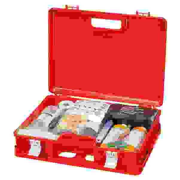 VALIGETTA PRONTO SOCCORSO NEWTEC MED P4 41x31x10cm CON ATTACCO MURO ALL ...