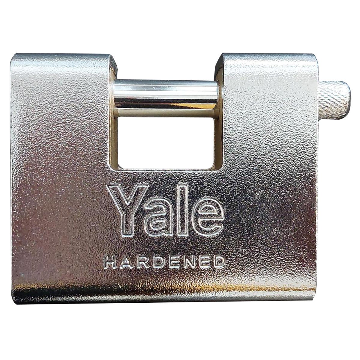 LUCCHETTO YALE SERRANDE CORAZZATO 90 mm LUCE 19 mm ANSA 12 mm ACCIAIO